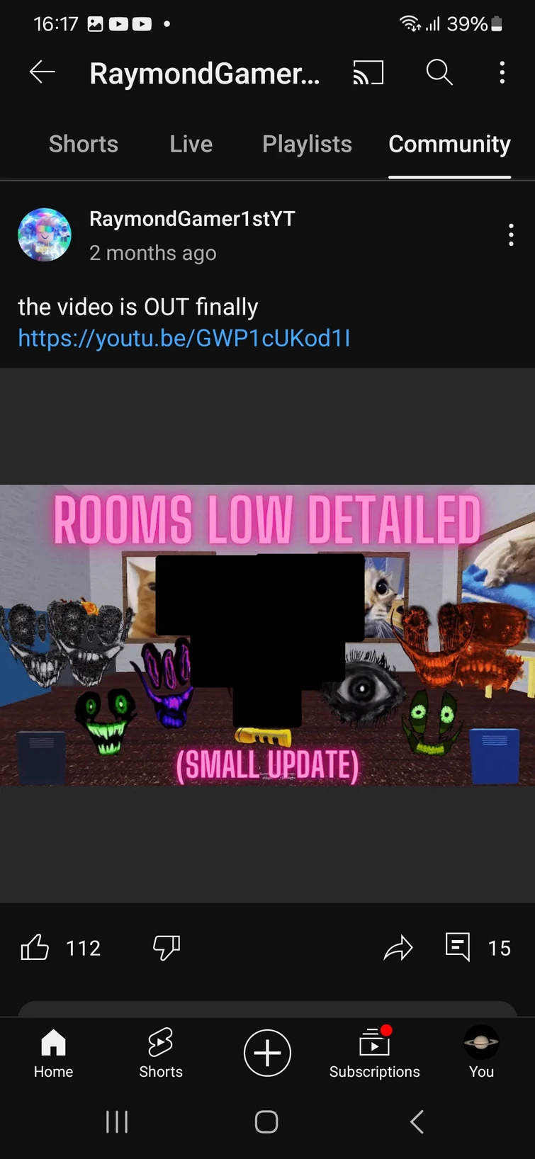 Discuss Everything About ROOMS: Low Detailed Wiki | Fandom