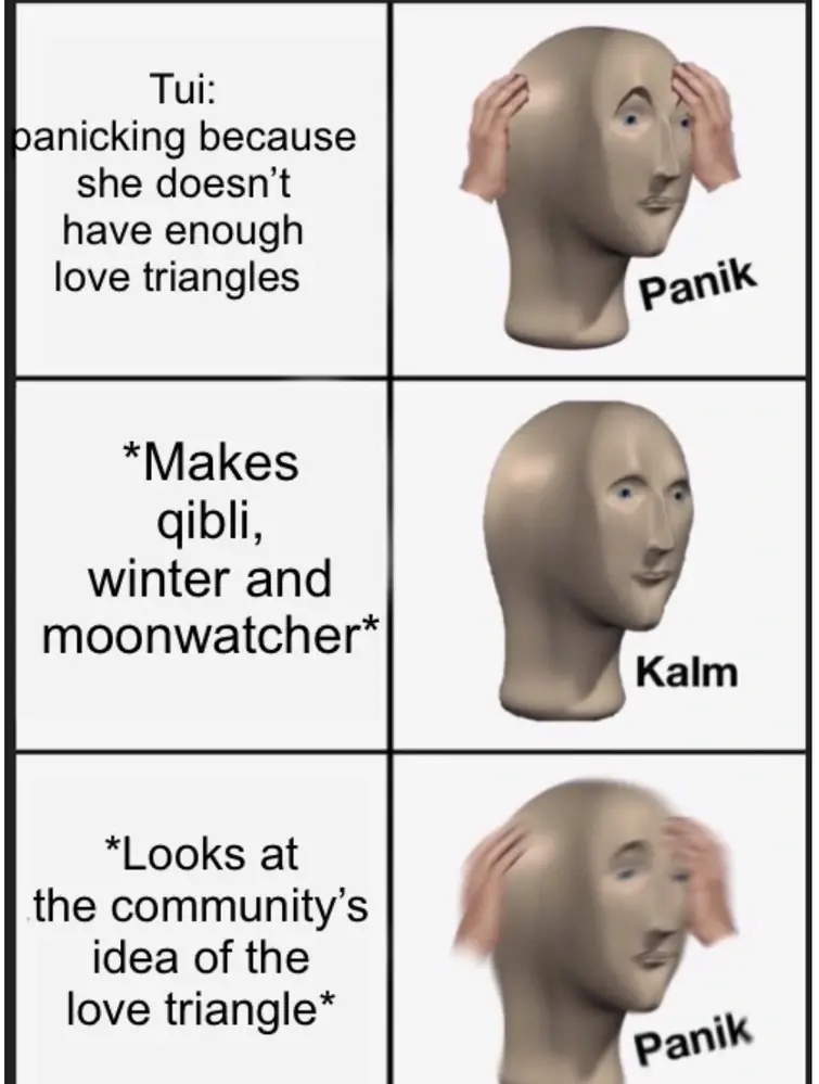 The ultimate collection of the love triangle of moon, qibli and winter ...