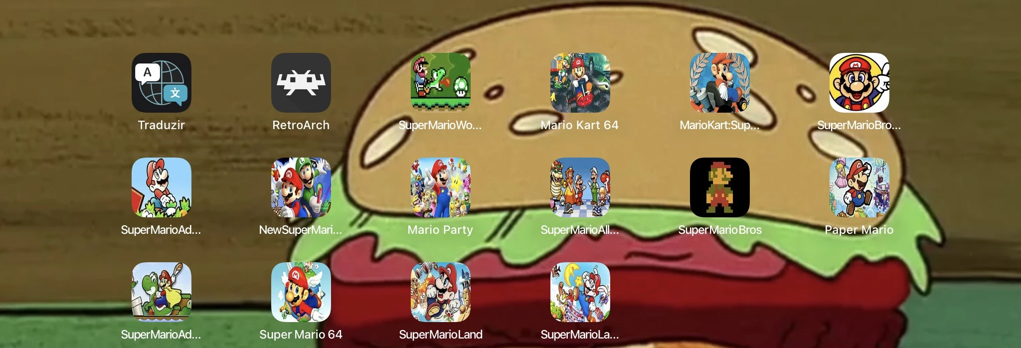 Mario Games on my Home Screen | Fandom