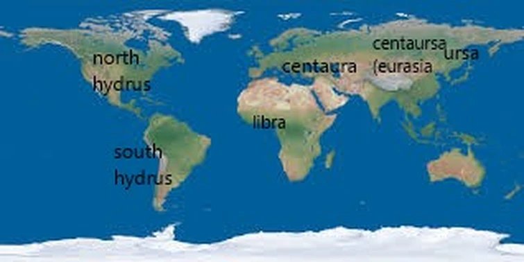 if earth and forma switched continents and sizes | Fandom