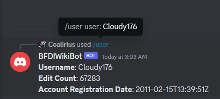 Making a BFDI Wiki discord bot | Fandom