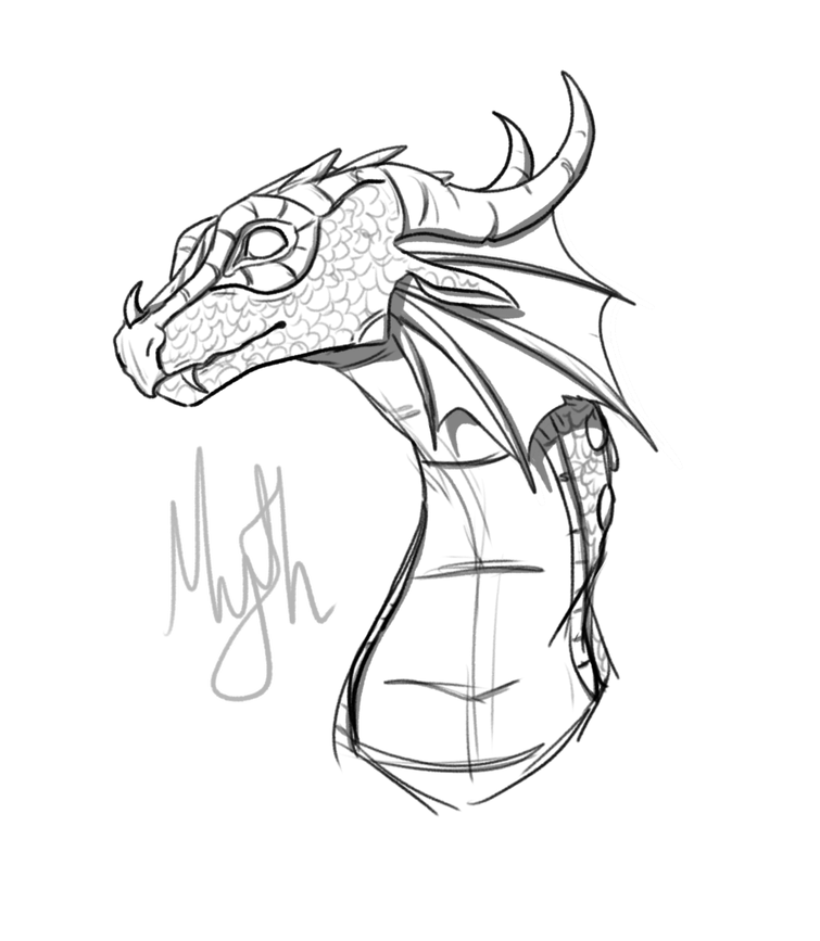 Realistic(ish) RainWing headshot base | Fandom