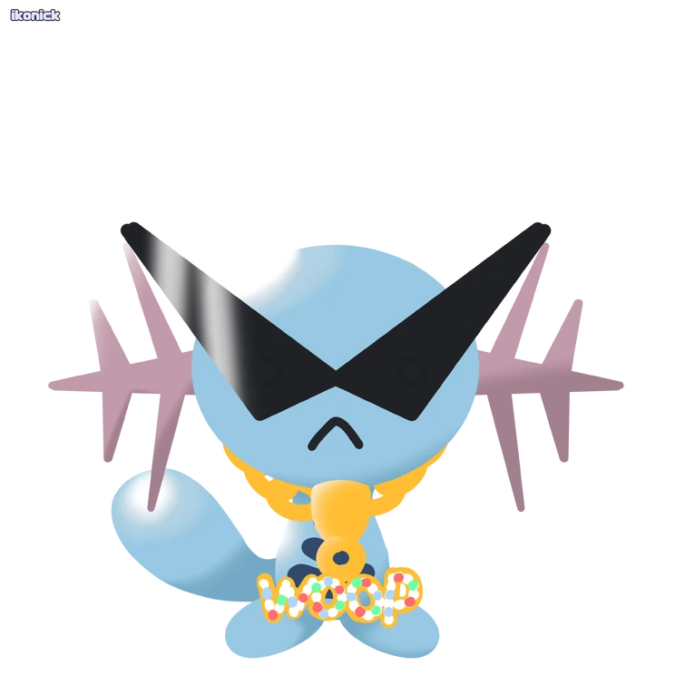 Wooper with drip art | Fandom