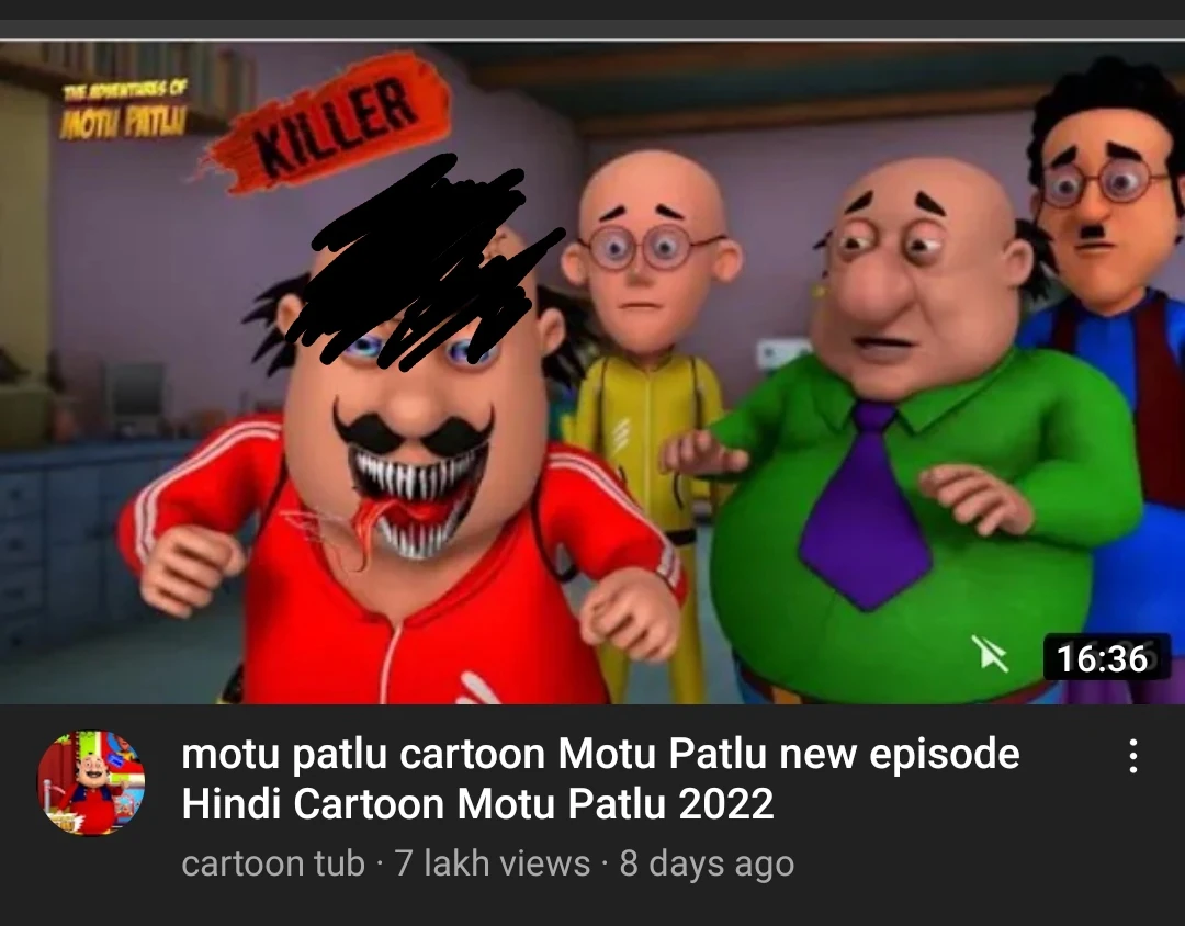 Let me just watch Motu Patlu oh my what is this. | Fandom