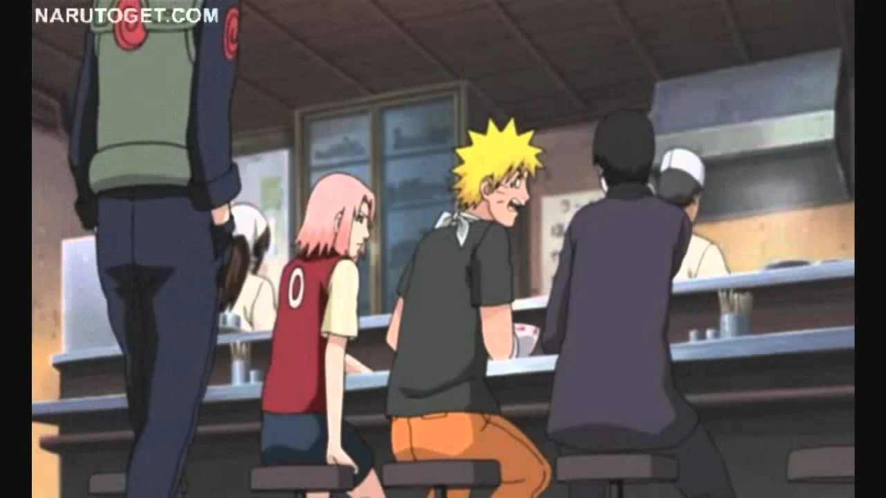 Kakashi feeds Naruto | Fandom