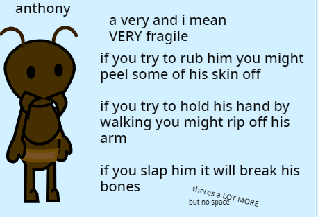 meet anthony the ant | Fandom