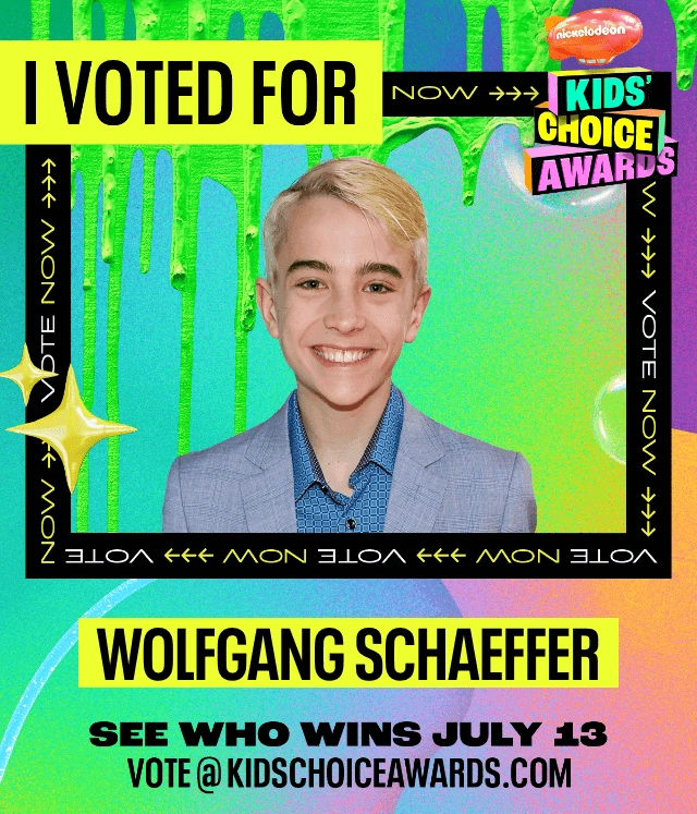 Wolfgang Schaeffer in Nickelodeon kids’ choice awards | Fandom