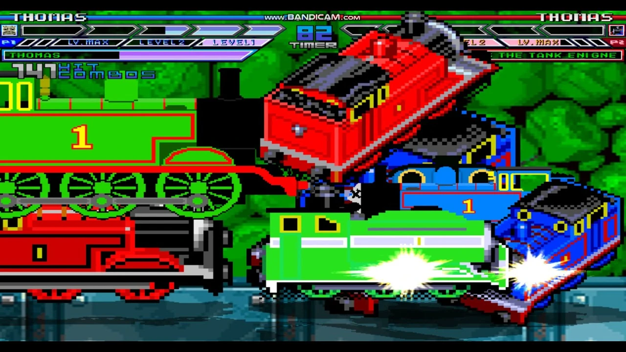 Have you ever wanted to see Thomas in a fighting game well now you can ...