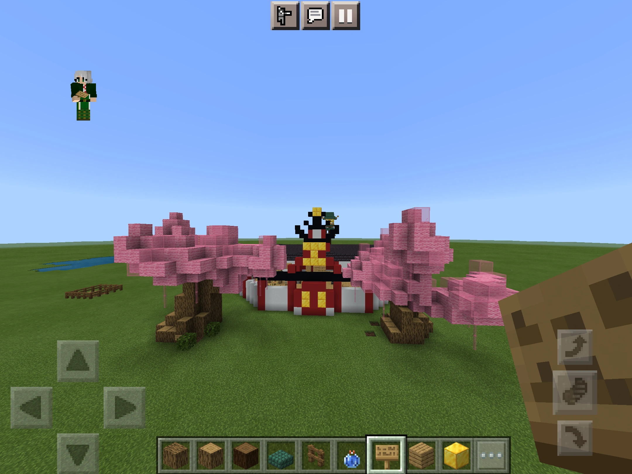 So i made the ninjago monestary in minecraft | Fandom