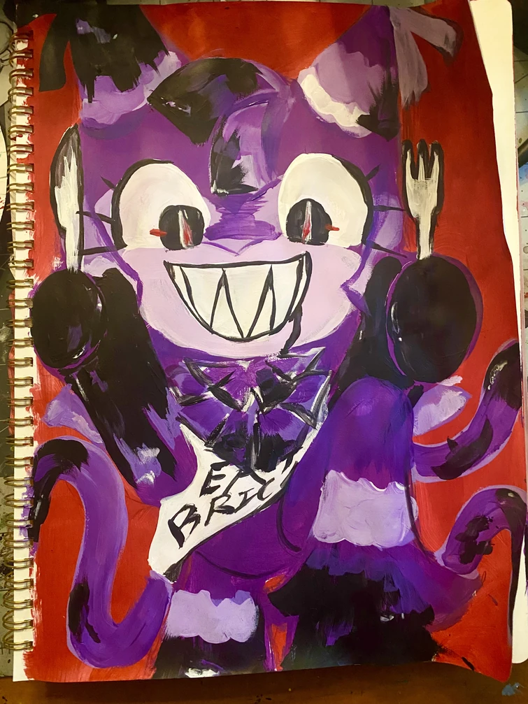 *THROWS MY I EAT BRICKS YATTA SKIN PAINTING AT U* TW//ICHOR BLOOD | Fandom