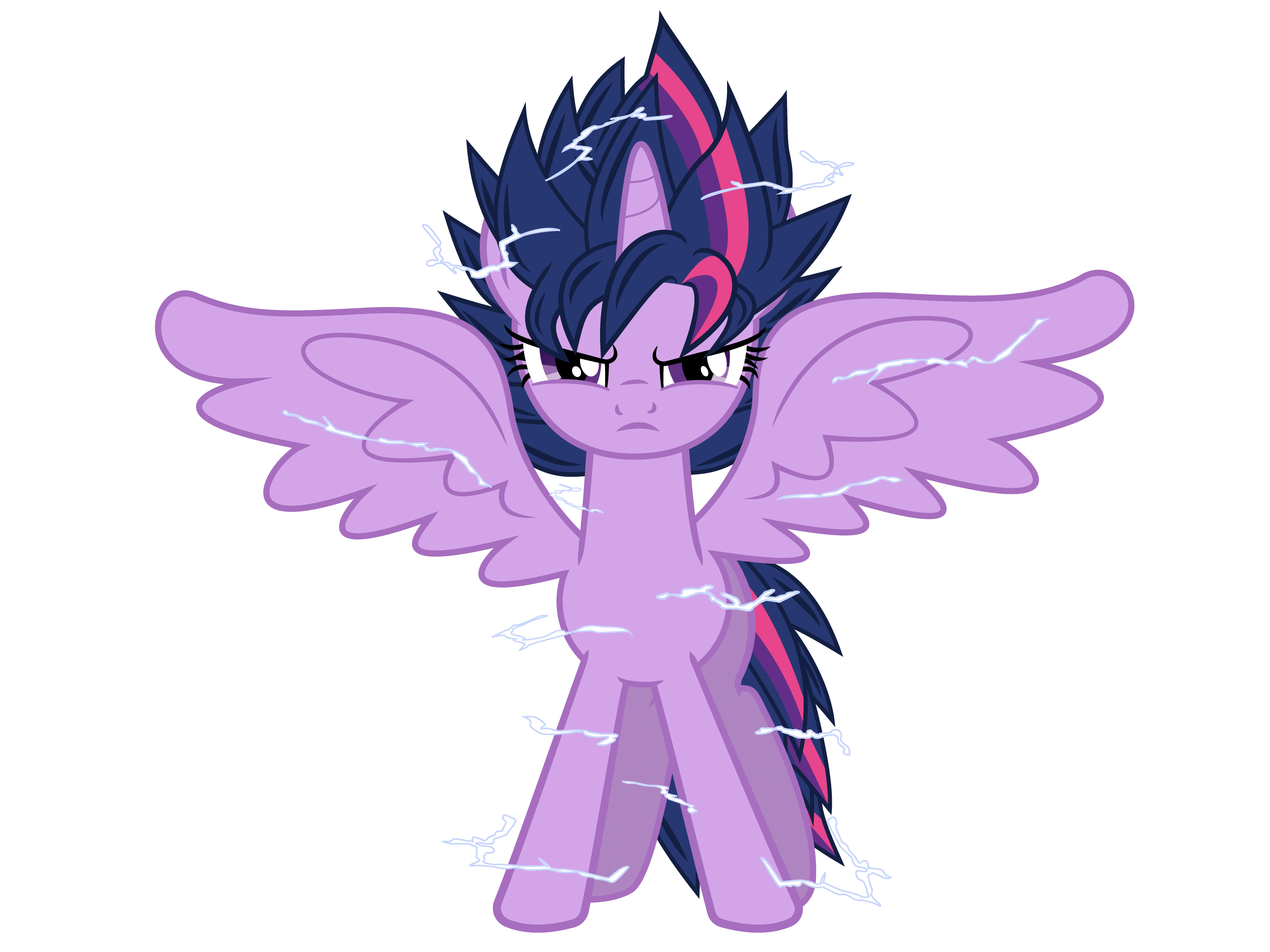 a week of absence and super saiyan pony.. | Fandom