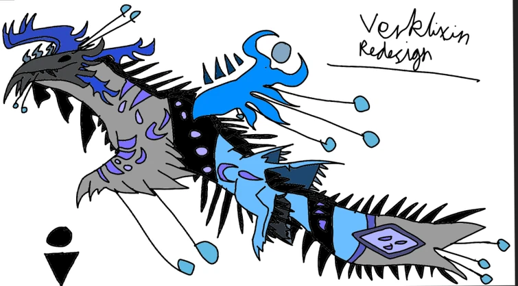 Possible Verklixin redesign. Very different from original | Fandom