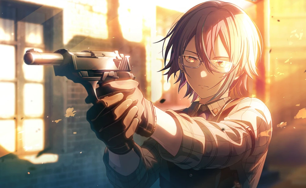 Rui with a gun | Fandom