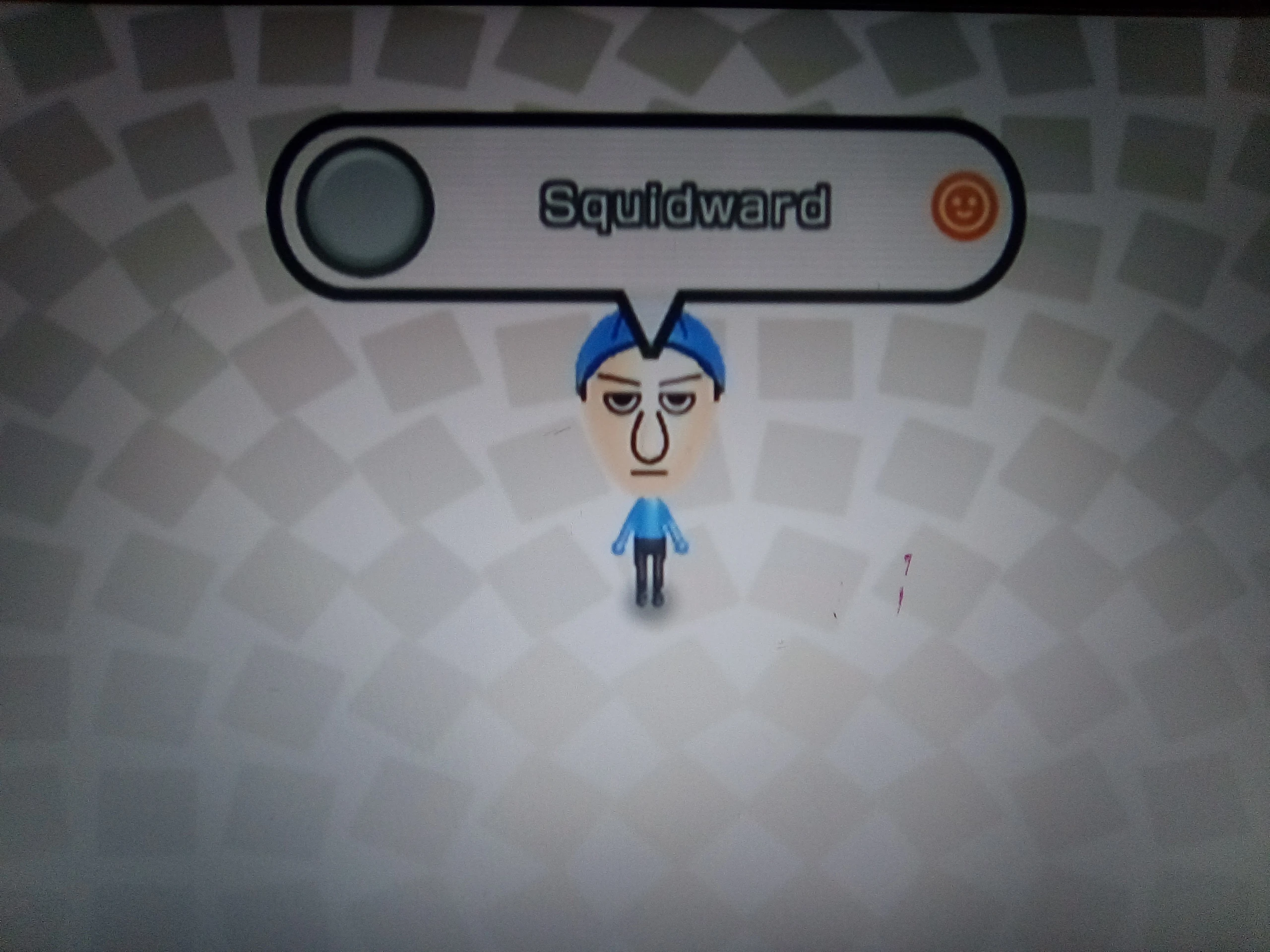 Squidward Mii I Made | Fandom