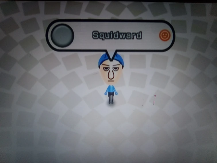 Squidward Mii I Made | Fandom