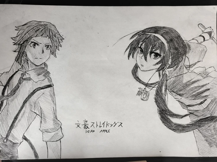 All my BSD drawings | Fandom