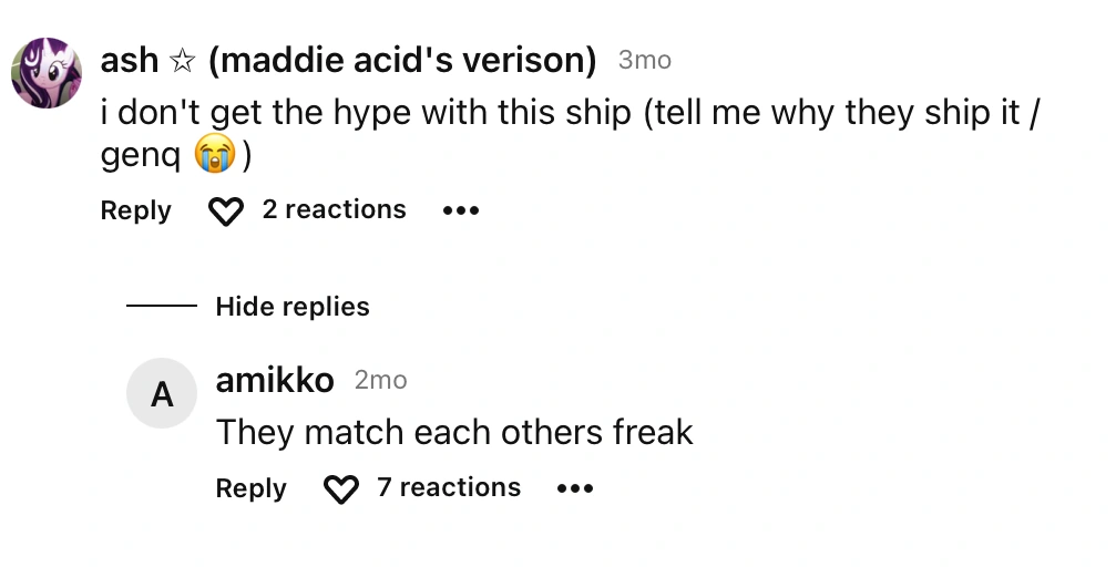 They match each others freak | Fandom