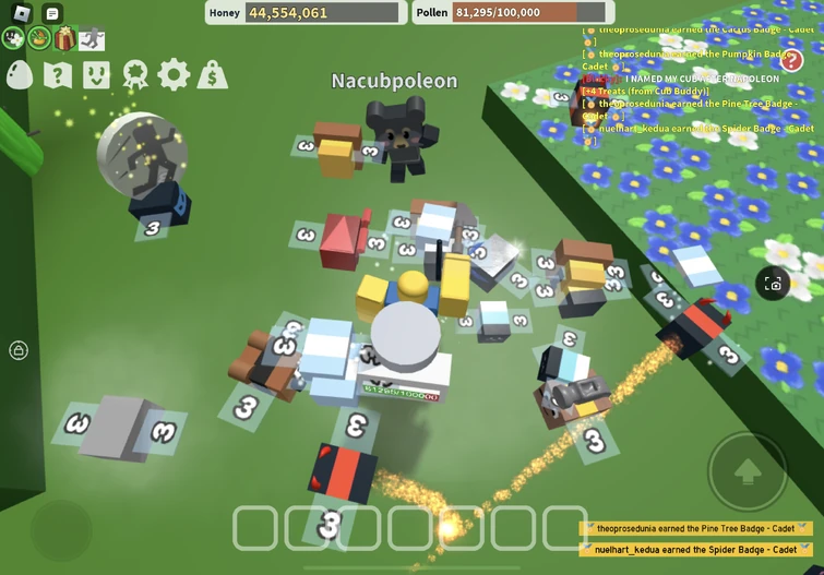 Bee swarm test realm (public) experince | Fandom