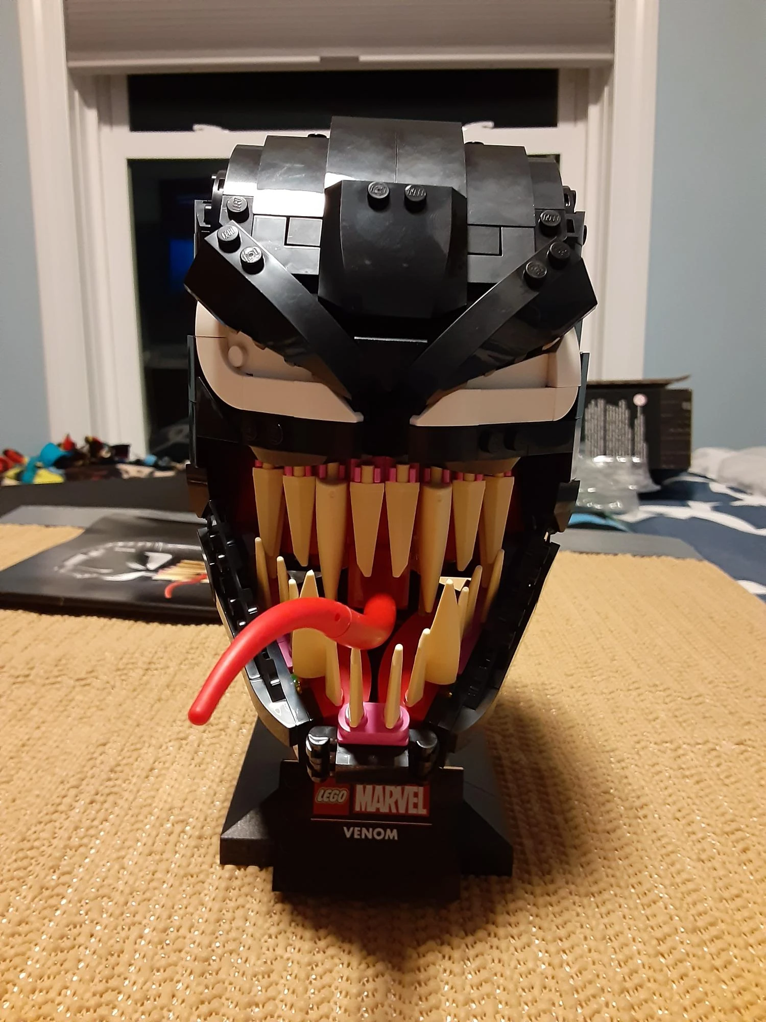 I build Lego Marvel Venom head I built Lego Star Wars brickheadz and ...
