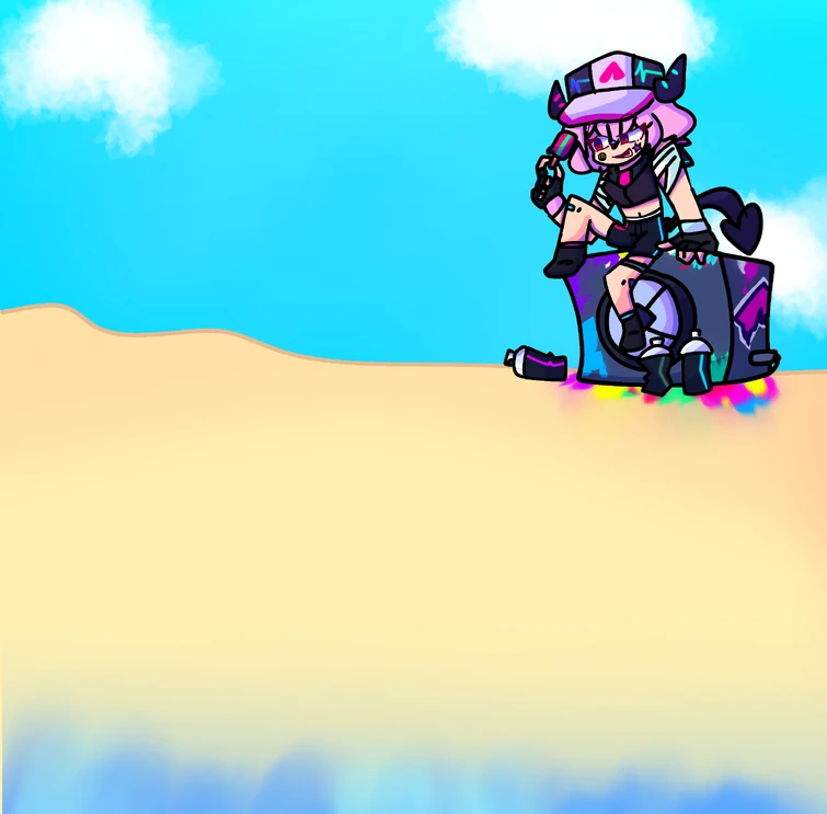 Beach Collab woooo | Fandom