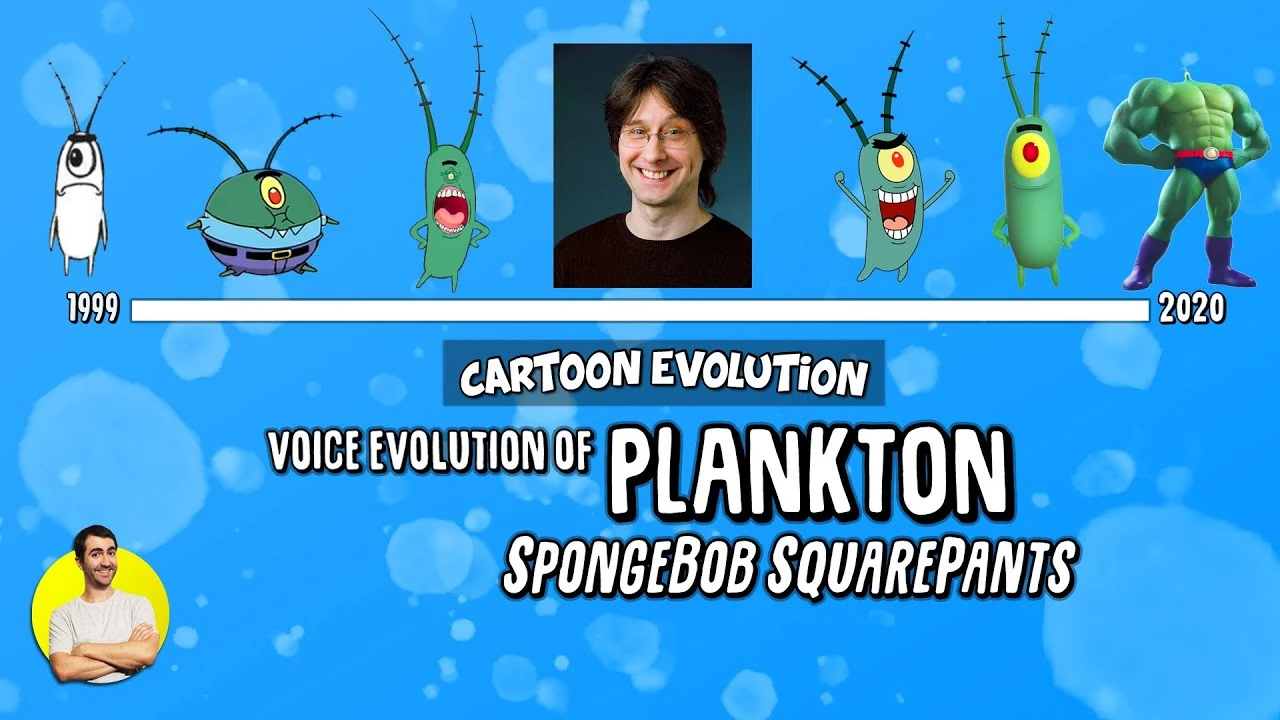 Voice Evolution of PLANKTON (SPONGEBOB) - 21 Years Explained | Fandom