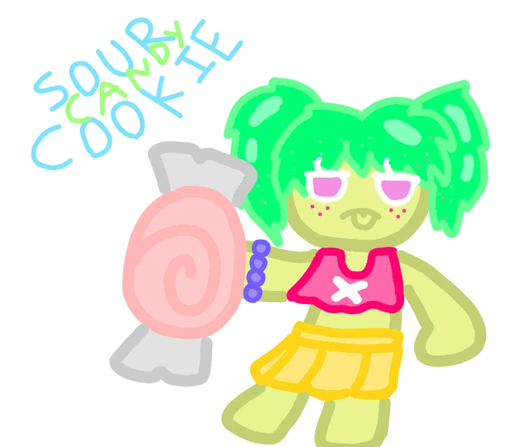 Sour candy cookie | Fandom