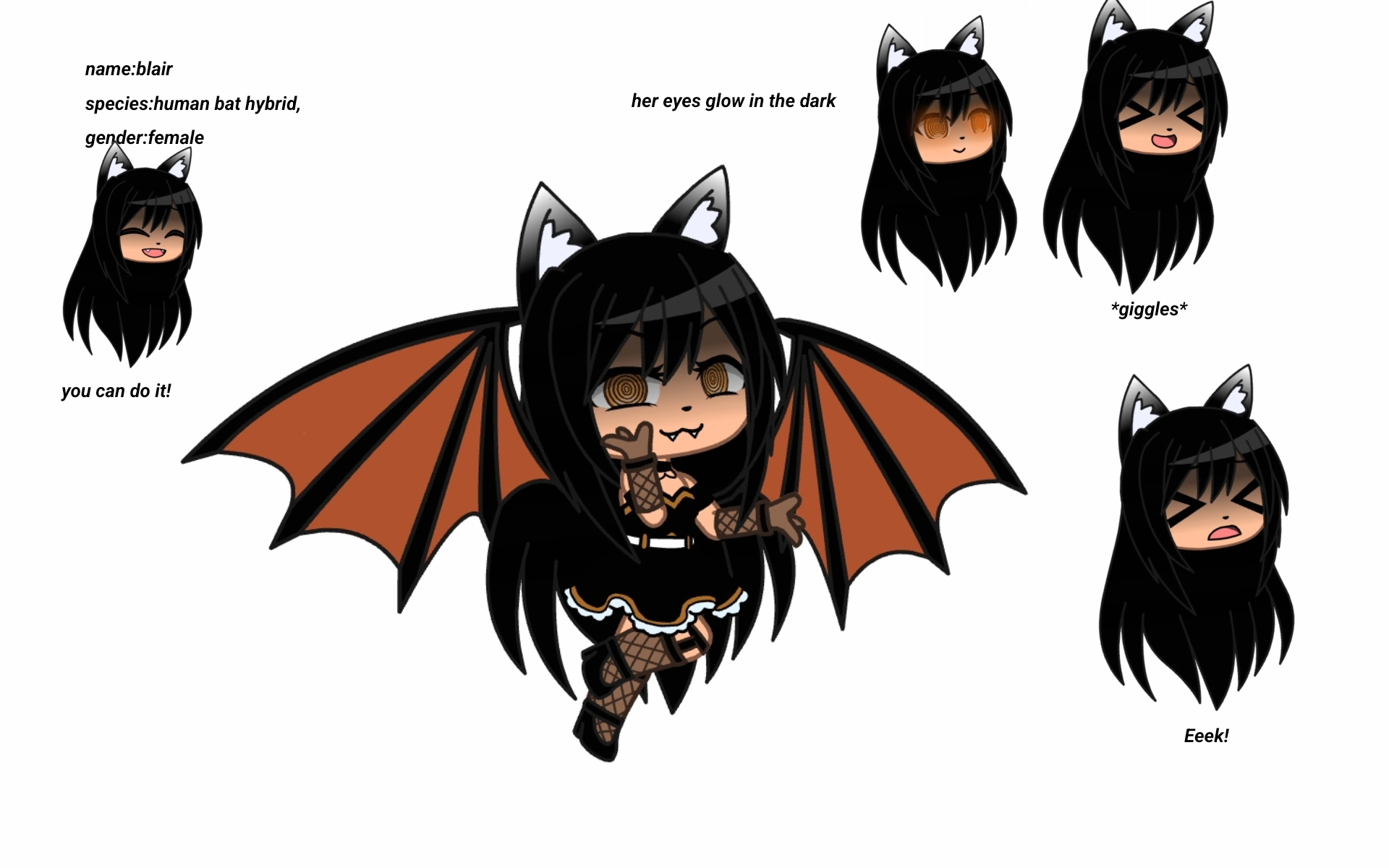 Blair ref sheet | Fandom