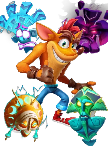 Crash Bandicoot with Quantum Masks Vs Spyro the Dragon | Fandom