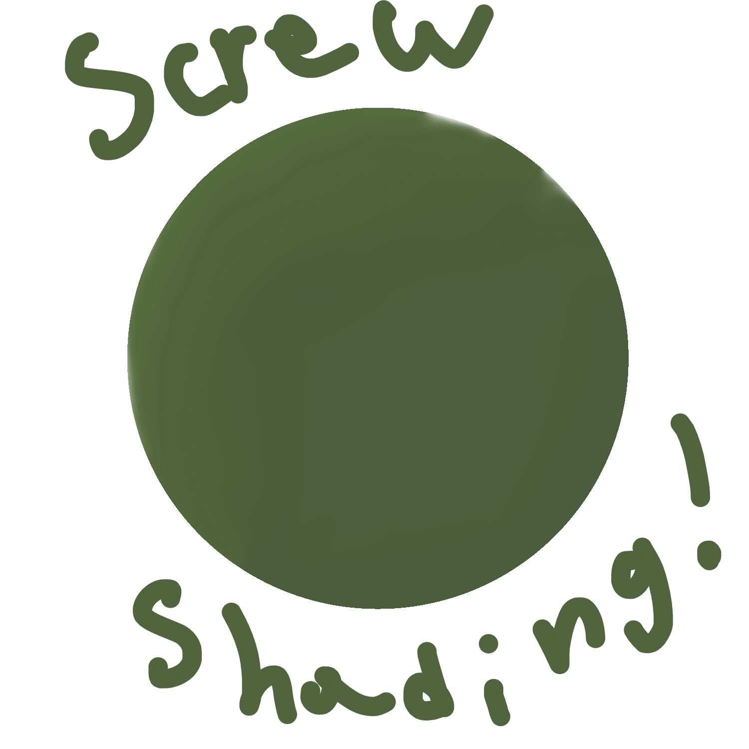 I hate shading and coloring (Off-topic art) | Fandom