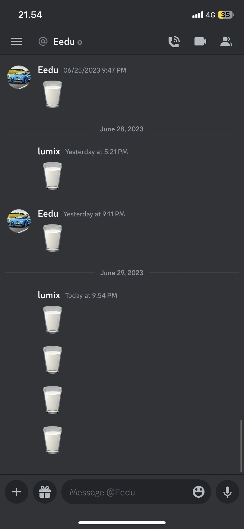 the most sane conversation with my friend | Fandom