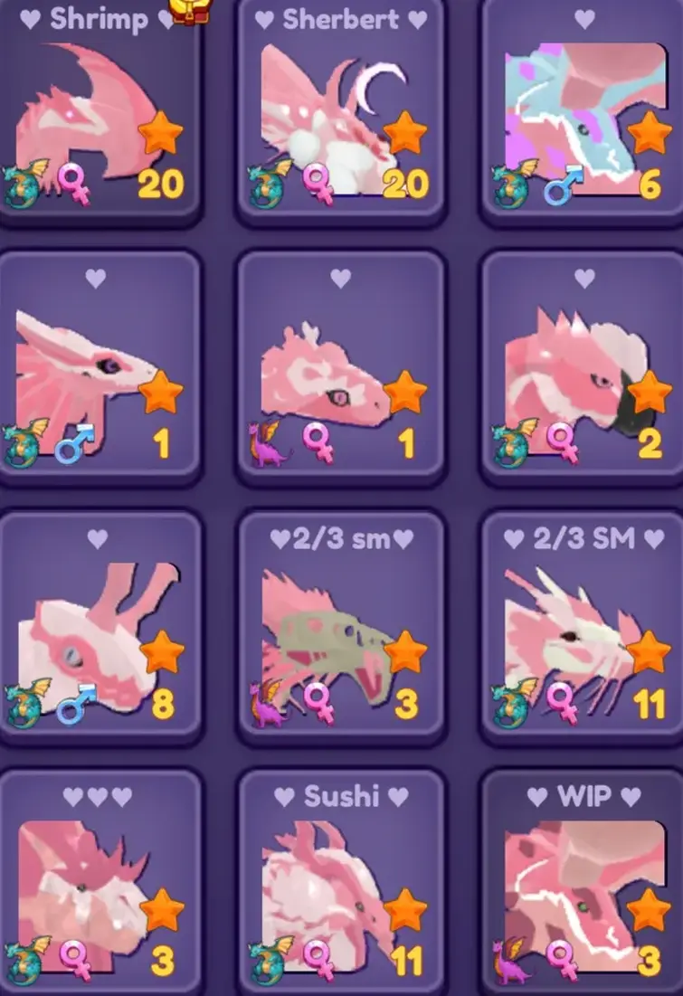 Rate my pink dragon collection! | Fandom