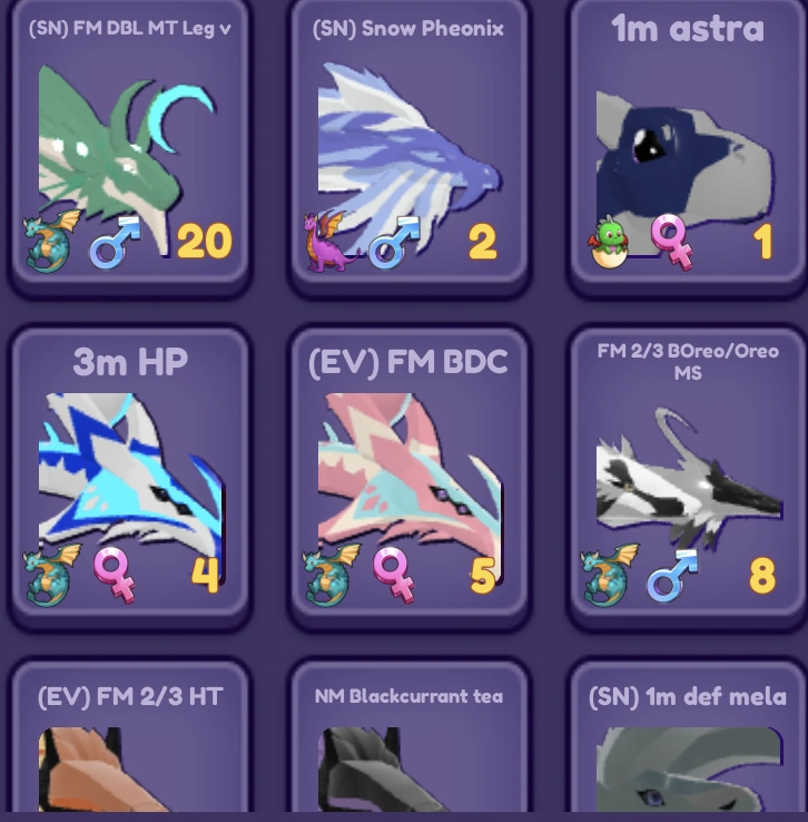 Trading stuff (LF cons, BFT dragons, defaults) | Fandom