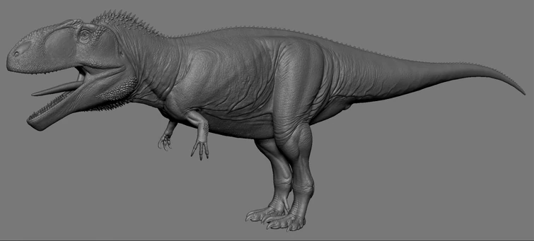 wip giga model compared to carchar model | Fandom