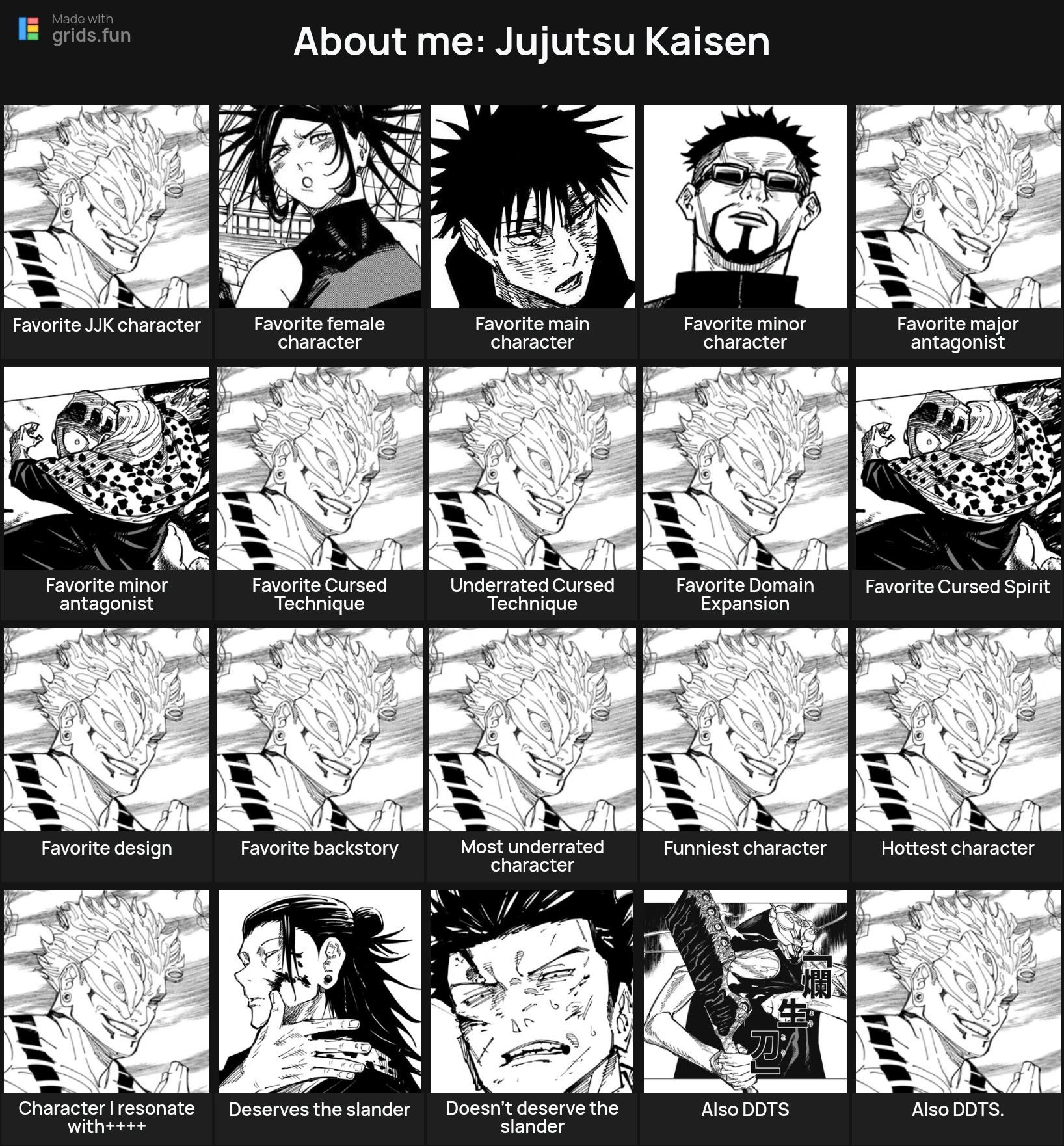 Jujutsu Kaisen About Me(I am @TheScientificGodster)- | Fandom