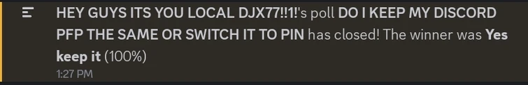 VOTE IN THE BFDI DISCORD SERVER WETHER TO KEEP MY PFP THE SAME OR ...