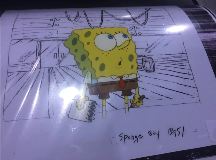 Recently Discovered SpongeBoy Ahoy Sketches | Fandom