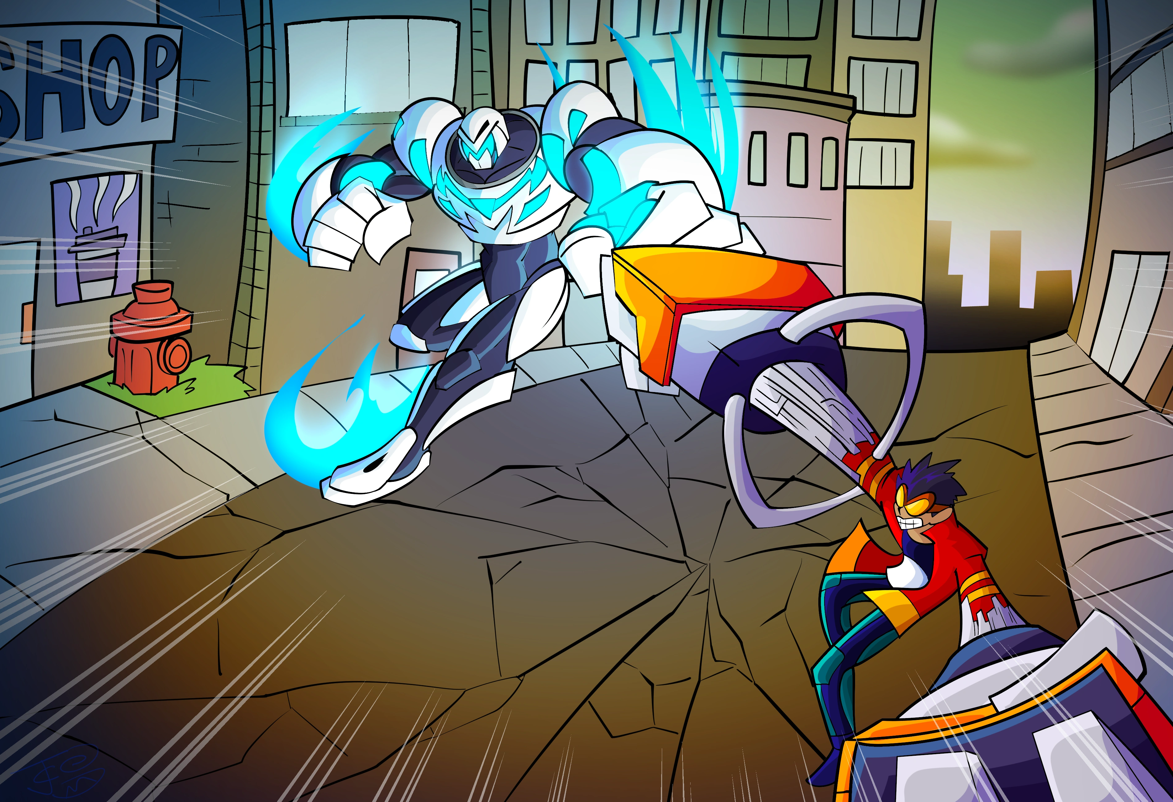 COMMISSION - Max Steel vs Generator Rex by Carbonated-Jem | Fandom