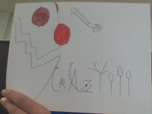 made this in art class today | Fandom