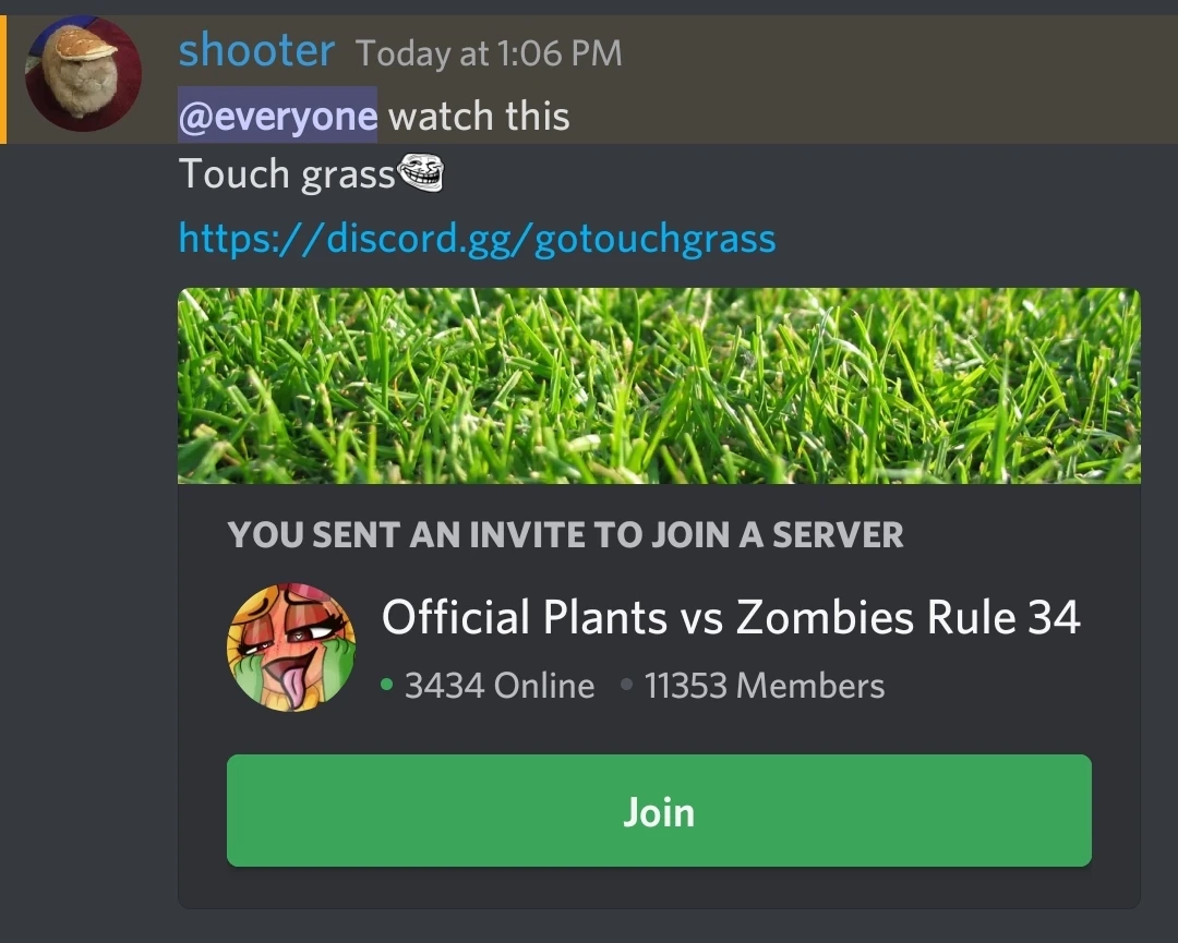 Touch grass | Fandom