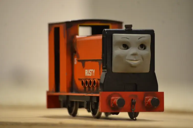 The Skarloey Railway engines' small scale models: when they were last ...