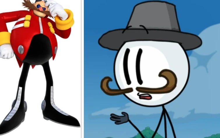 Sonic and Henry Stickmin comparison post. | Fandom
