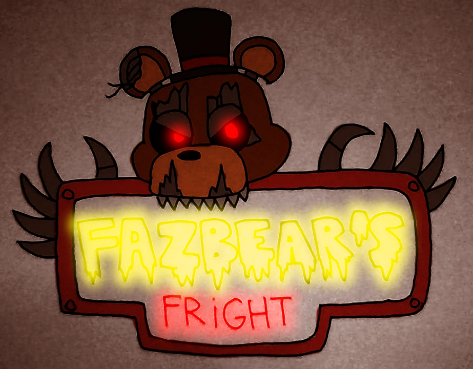 My take on the Fazbear's Fright Logo 👻🐻 | Fandom