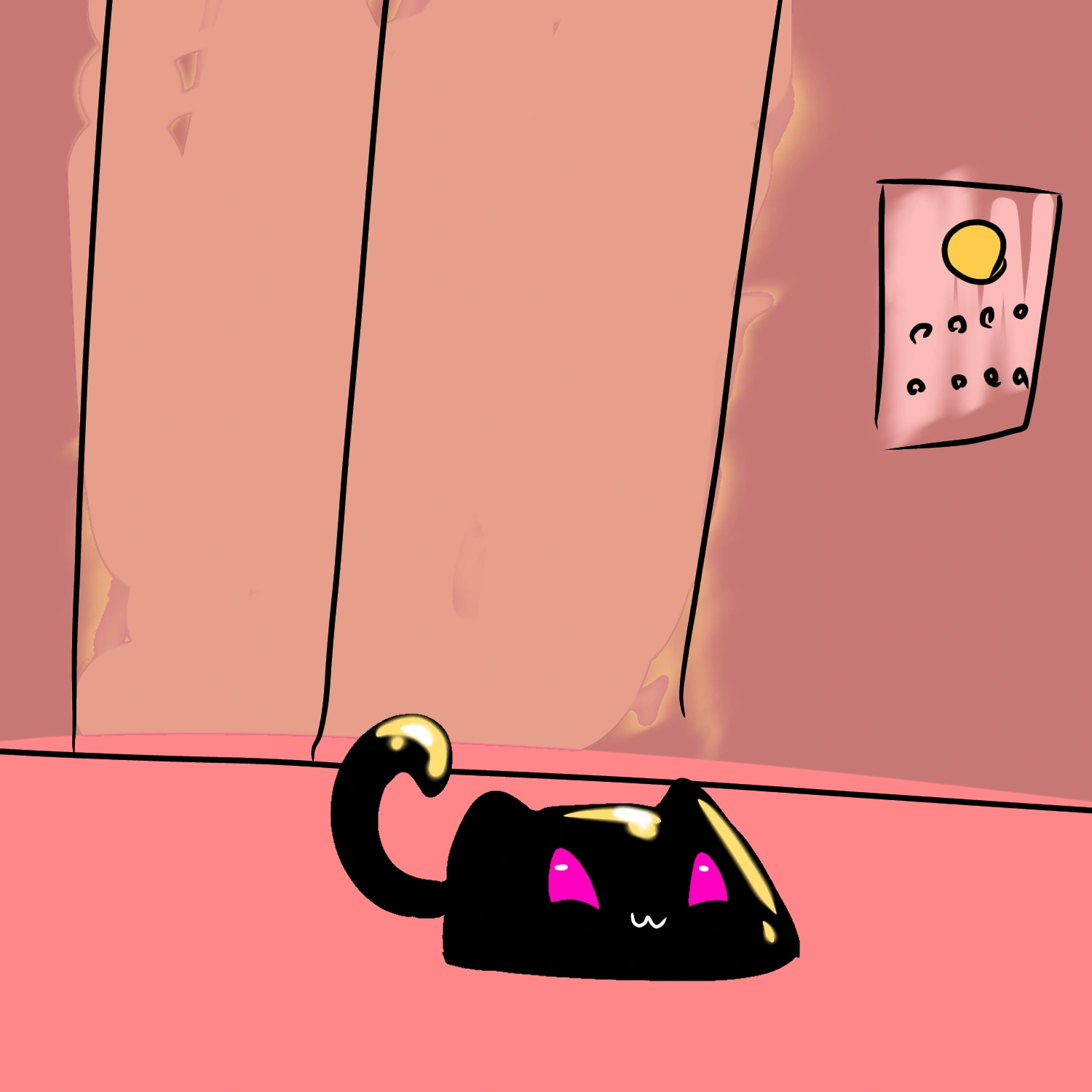 Blob-cat goes to spooky Ohio hotel real!!! | Fandom