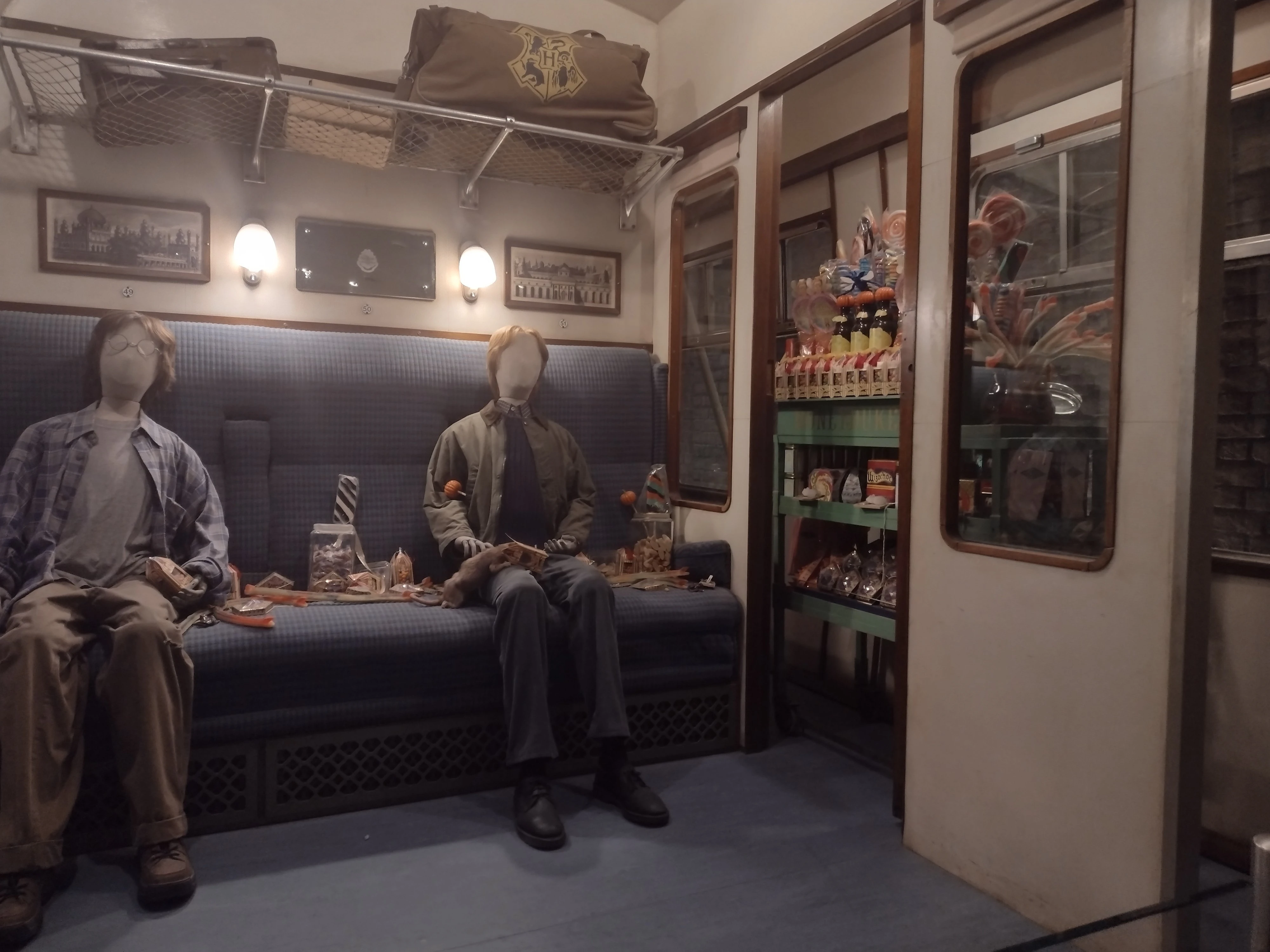 Inside the Hogwarts Express. | Fandom
