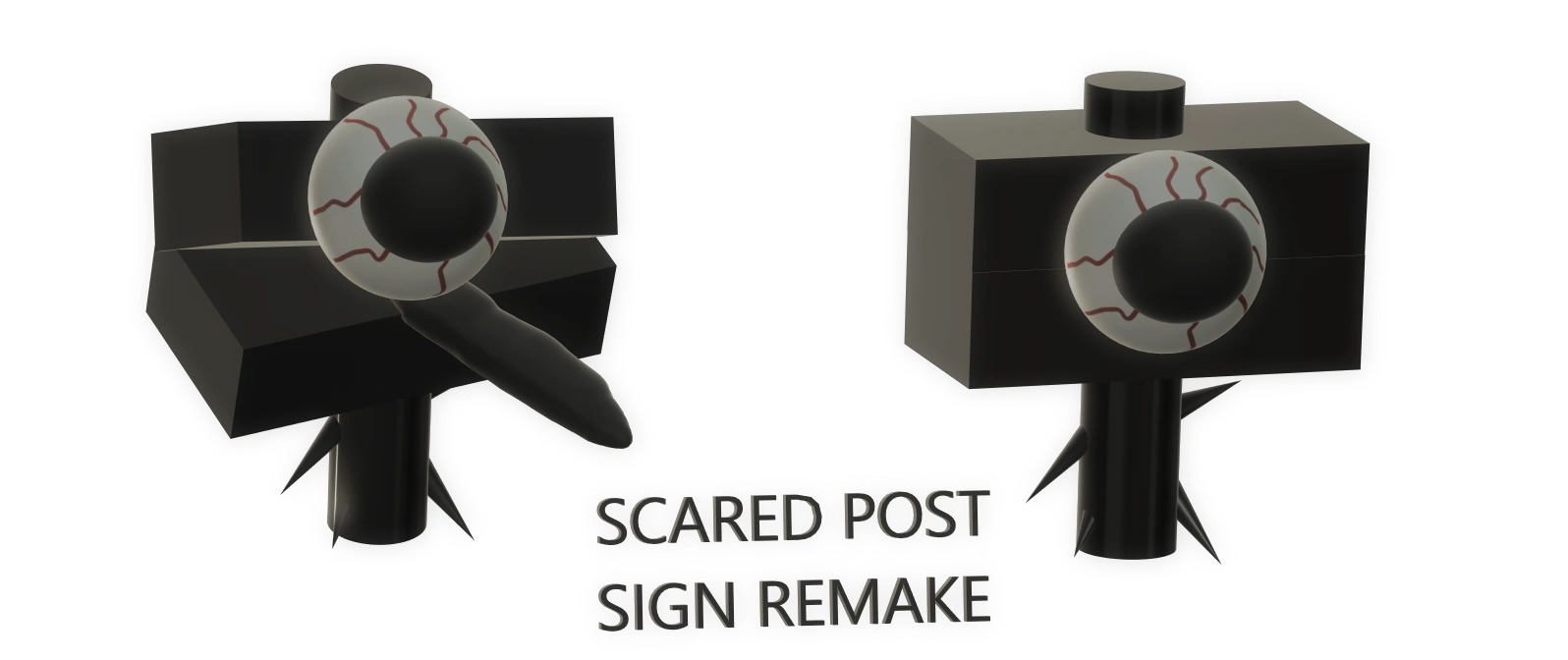 scared post sign | Fandom