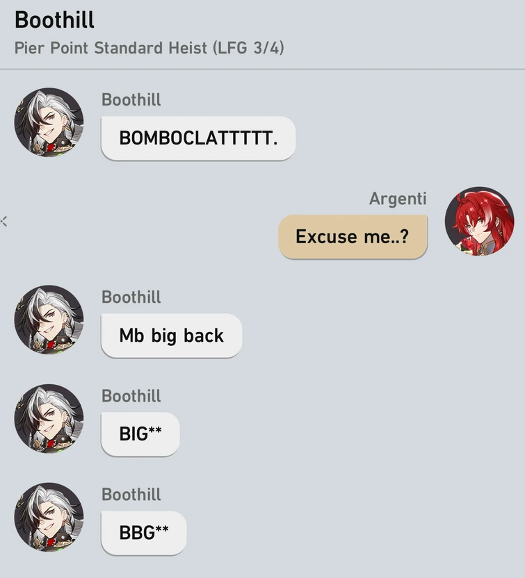 a collection of these silly hsr chats | Fandom