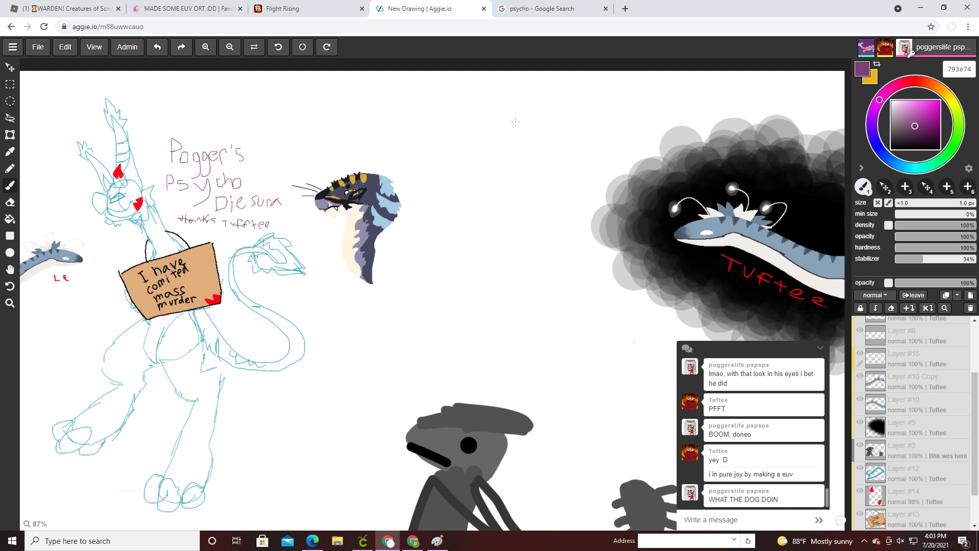 pogger's psycho diesura (( thanks tuftee )) | Fandom