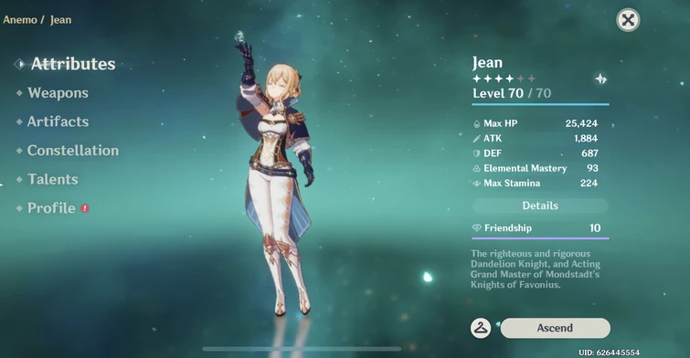 Jean build | Fandom