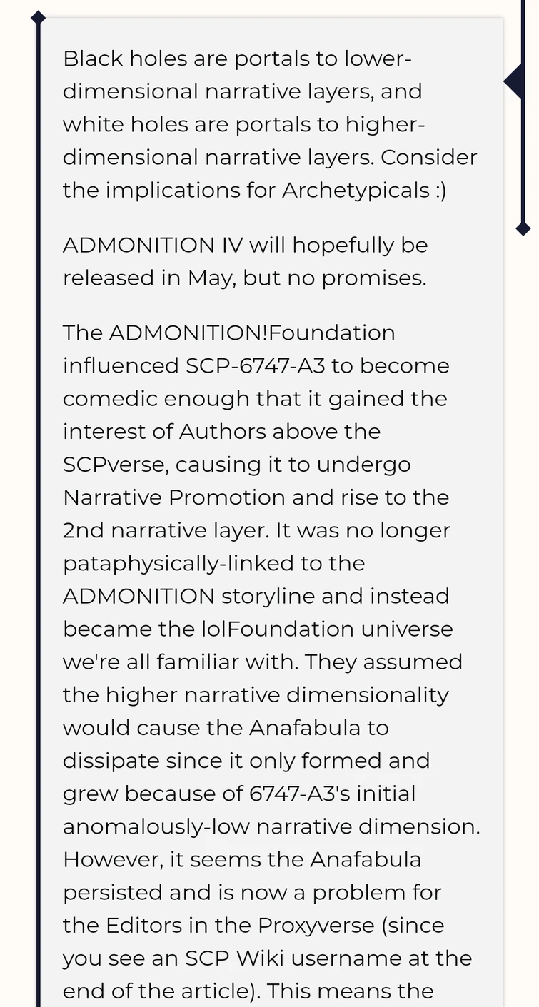 Tier 0 SCP character? | Fandom