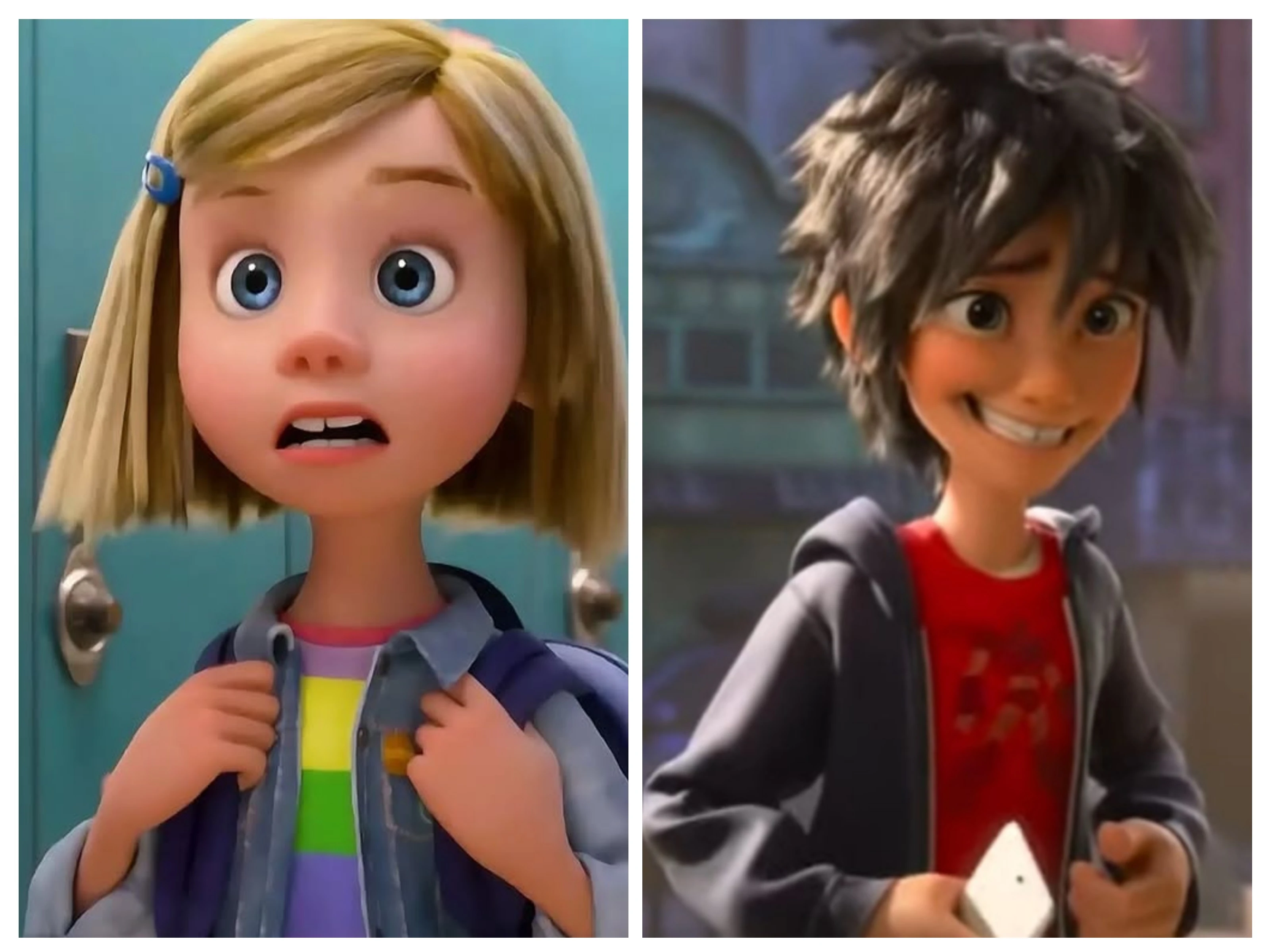 Riley Andersen (Dream Productions) and Hiro Hamada (Baymax!) | Fandom